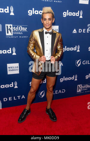 Frankie Grande attends the 29th Annual GLAAD MEDIA AWARDS on May 5 ...