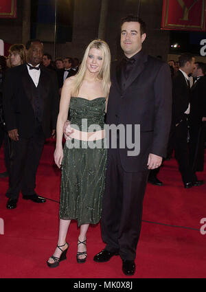 Tara Reid, Carson Daly, 2001. ph: John Barrett/PHOTOlink/Courtesy ...