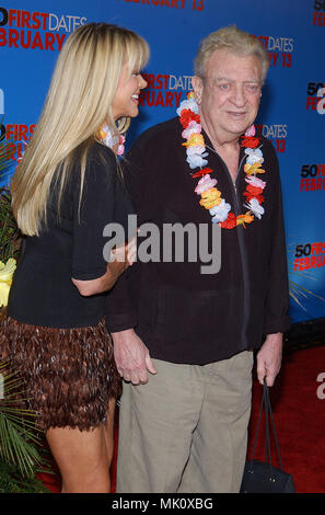 Rodney Dangerfield and wife arriving at the Premiere of " Eternel ...