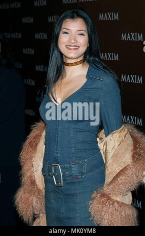 Kelly Hu arriving at the Maxim Magazine- Pussycat Dolls at the Henry ...