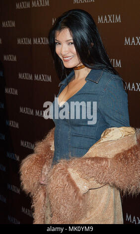 Kelly Hu arriving at the Maxim Magazine- Pussycat Dolls at the Henry ...