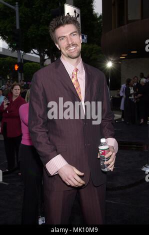 Pat Kilbane arriving at the premiere of " EVOLUTION " at the Mann ...