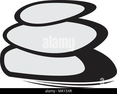 Stacked rocks icon Stock Vector Image & Art - Alamy