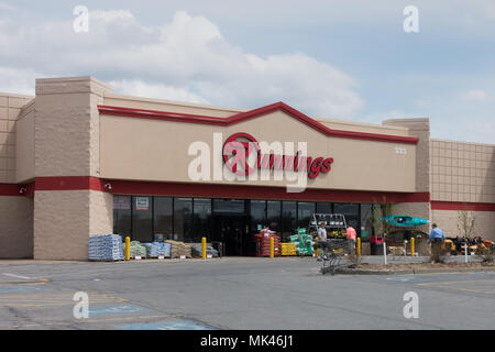 A Runnings Supply store in Gloversville, NY USA, part of a chain of ...