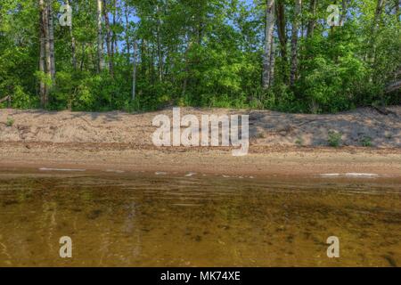 Bowstring Lake is Part of the Leech Lake Native American Reservation in ...