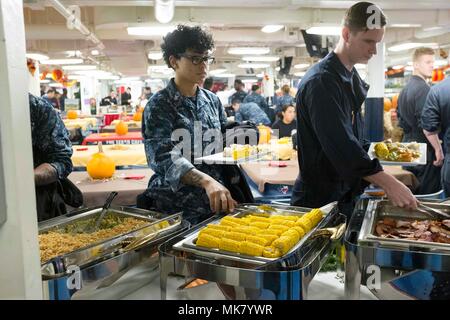 NORFOLK, Va (Nov. 23, 2017) Command Master Chief Huben Phillips ...