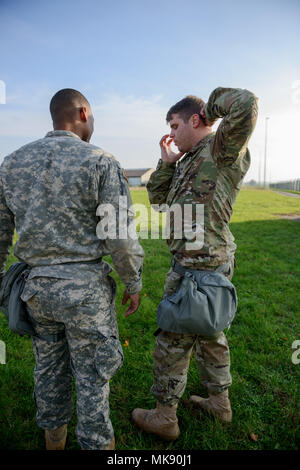 U.S. Army Sgt. William Buttner, with Allied Forces North Battalion ...