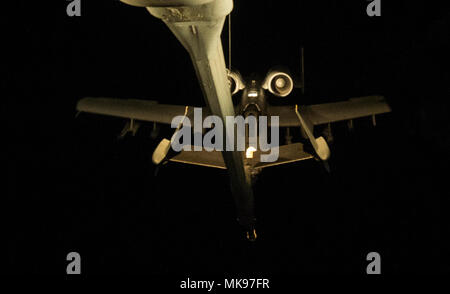 An A-10 Warthog conducting a close air support patrol in Iraqi and ...