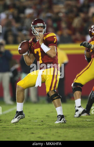 Southern California quarterback Matt Barkley during the NCAA college ...