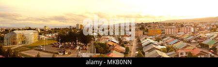 Panoramic view of Punta Arenas, Chile, South America Stock Photo - Alamy