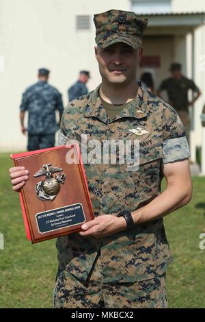 Lance Cpl. Jamin M. Powell, a combat mass communicator with 3rd Marine ...