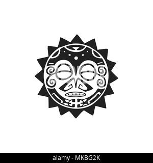Tiki Symbol- An Illustration of a Tiki Symbol Stock Vector Image & Art ...