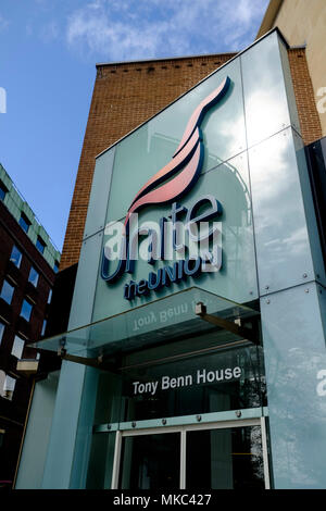 Unite Union building in Bristol City centre Stock Photo - Alamy