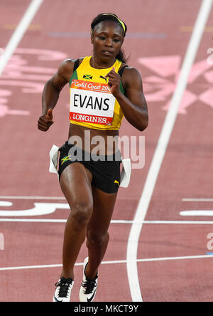 GOLD COAST, AUSTRALIA - APRIL 8: Gayon Evans competing in the Women's ...