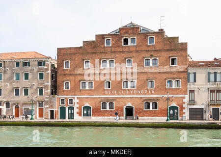 Ostello Venezia (Youth Hostel), Giudecca, Venice Stock Photo - Alamy