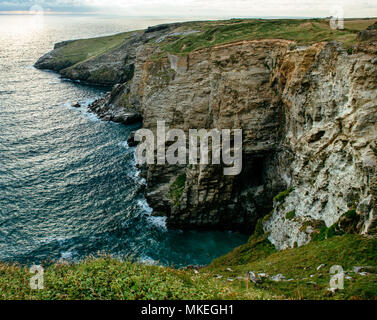 The cliffs near Tintagel, Cornwall, England, UK Stock Photo - Alamy