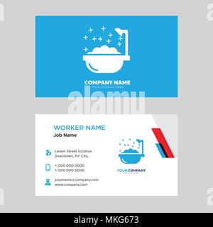 Bathtub business card design template, Visiting for your company ...
