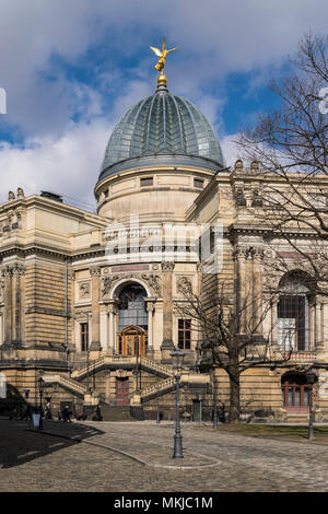 Dresden Altstadt Georg Treu Platz, Coselpalais, Frauenkirche ...