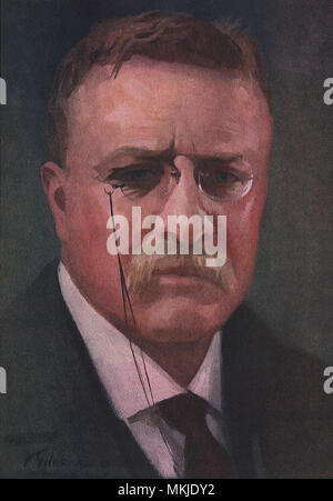 Theodore Roosevelt portrait, 1913 Stock Photo - Alamy
