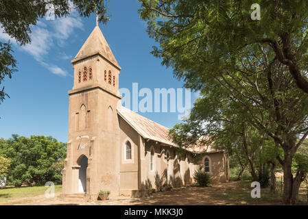 COLENSO, SOUTH AFRICA - MARCH 21, 2018: A street scene, with businesses ...