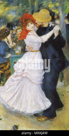 Dance at Bougival, Pierre-Auguste Renoir, 1883, Museum of Fine Arts ...
