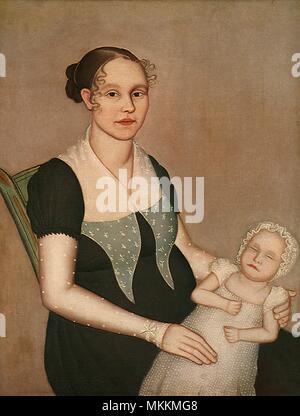 Mrs. Russell Dorr and Maria Esther Dorr, Phillips, Ammi, attributed to ...