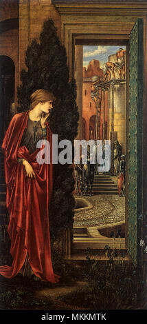 Danae and the Brazen Tower, Edward Coley Burne-Jones, 1887-1888 Stock ...