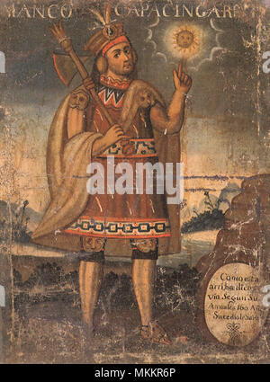 Inca portrait: Manco Capac, Portraits of Inca kings and an Inca queen ...
