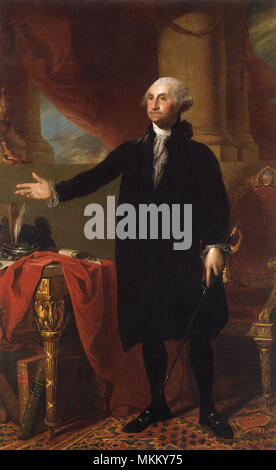 George Washington 1797 Stock Photo - Alamy