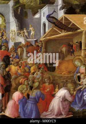 The Adoration of the Magi, Fra Angelico and Fra Filippo Lippi, circa 1440-1460, National Gallery ...