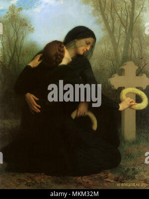 Le Jour des Morts (The Day of the Dead) painted by nineteenth-century ...