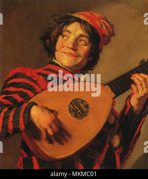 Jester playing music Stock Photo - Alamy