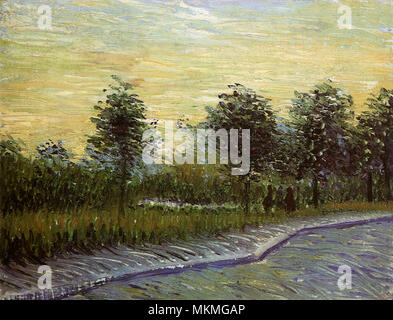 Vincent Van Gogh - Country Lane with Trees 1882 Stock Photo - Alamy