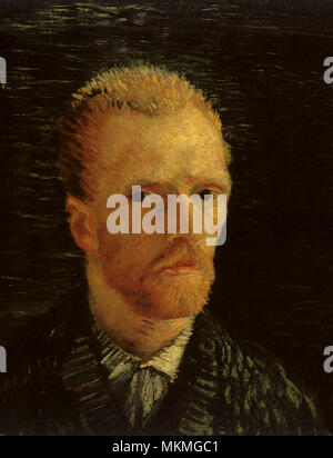 This portrait by Vincent van Gogh depicts his brother, Theo van Gogh ...