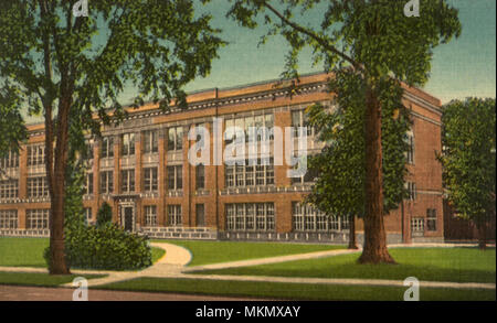High School. Oneida Stock Photo - Alamy