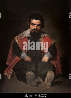 Diego Velazquez - Dwarf Sebastian Morra 1645 Stock Photo - Alamy