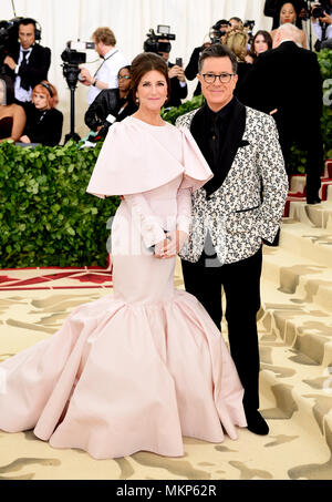 Evelyn McGee-Colbert, Stephen Colbert in attendance for The Comedy ...