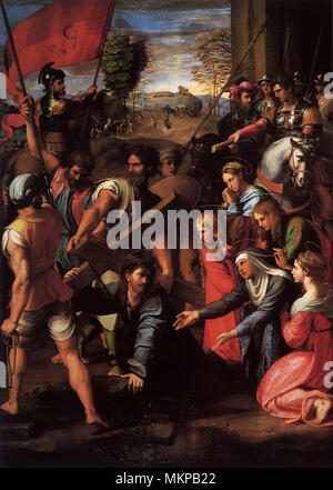 On the Road to Calvary - Jesus Christ on his way to his Crucifixion ...