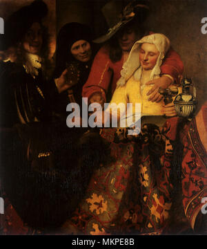 Johannes Vermeer - The Procuress Stock Photo - Alamy