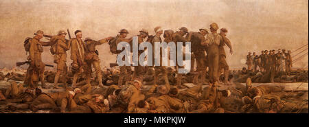 Gassed by John Singer Sargent (1856-1925), oil on canvas, 1919 Stock ...