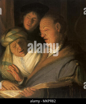 The Three Singers Stock Photo - Alamy