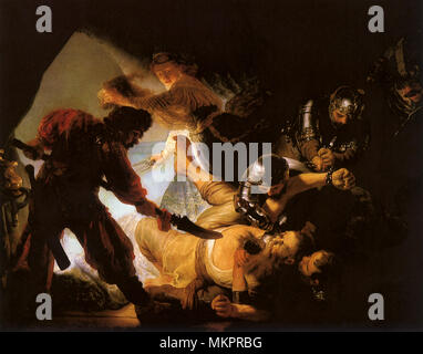 The Blinding of Samson, Rembrandt, Harmensz van Rijn, 1636 Stock Photo - Alamy
