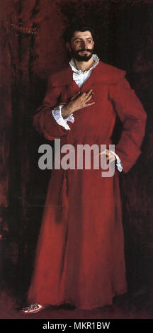 Dr. Pozzi at Home, by John Singer Sargent, 1881. Samuel-Jean Pozzi ...