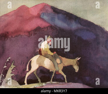 Prospector and Mule Stock Photo - Alamy