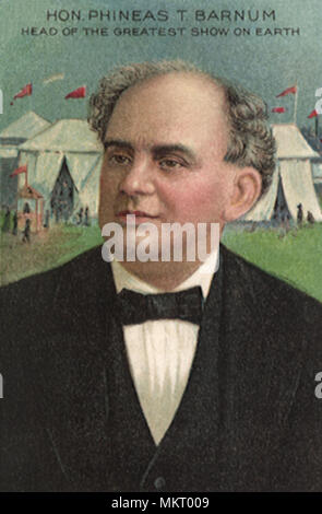 Phineas T Barnum Stock Photo - Alamy