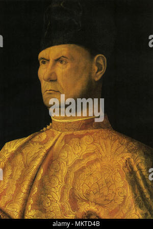 Portrait of a Condottiere by Giovanni Bellini Stock Photo - Alamy