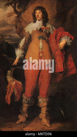 . Portrait of Henri II de Lorraine, duke of Guise Sir Anthony van Dyck ...