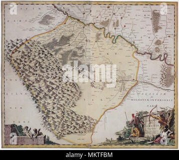 Map of Ukraine 1600 Stock Photo - Alamy
