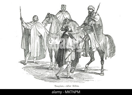 Knights Templar Burned At Stake, 1307 Stock Photo - Alamy