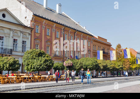Slovakia. Kosice. Along Hlavna Street Stock Photo - Alamy